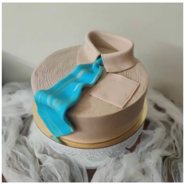 Men’s Shirt & Tie Chocolate Hazelnut Cake - Caketales