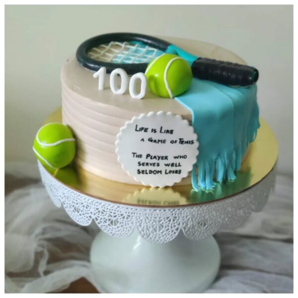 Tennis Theme Cake - Caketales